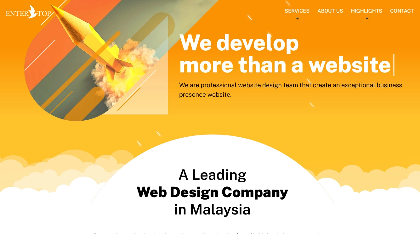 Top Web Design & Digital Agency Malaysia | Entertop